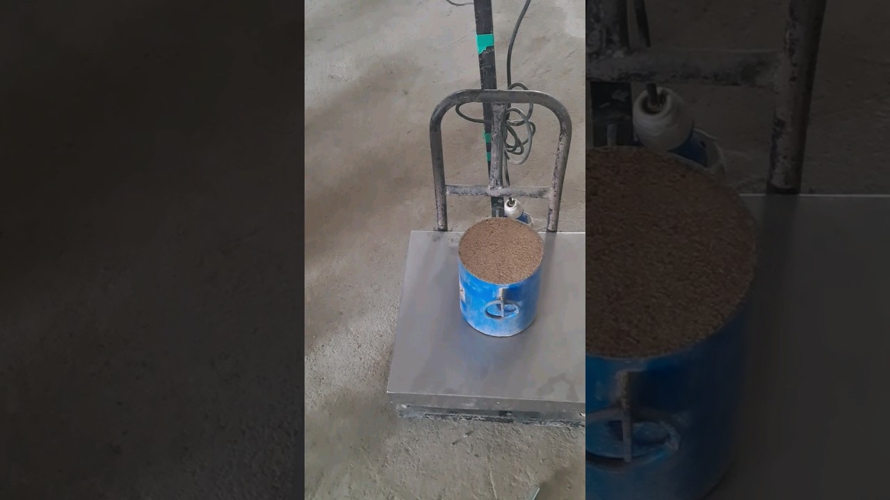 Loose and Compacted bulk Density cylinder।