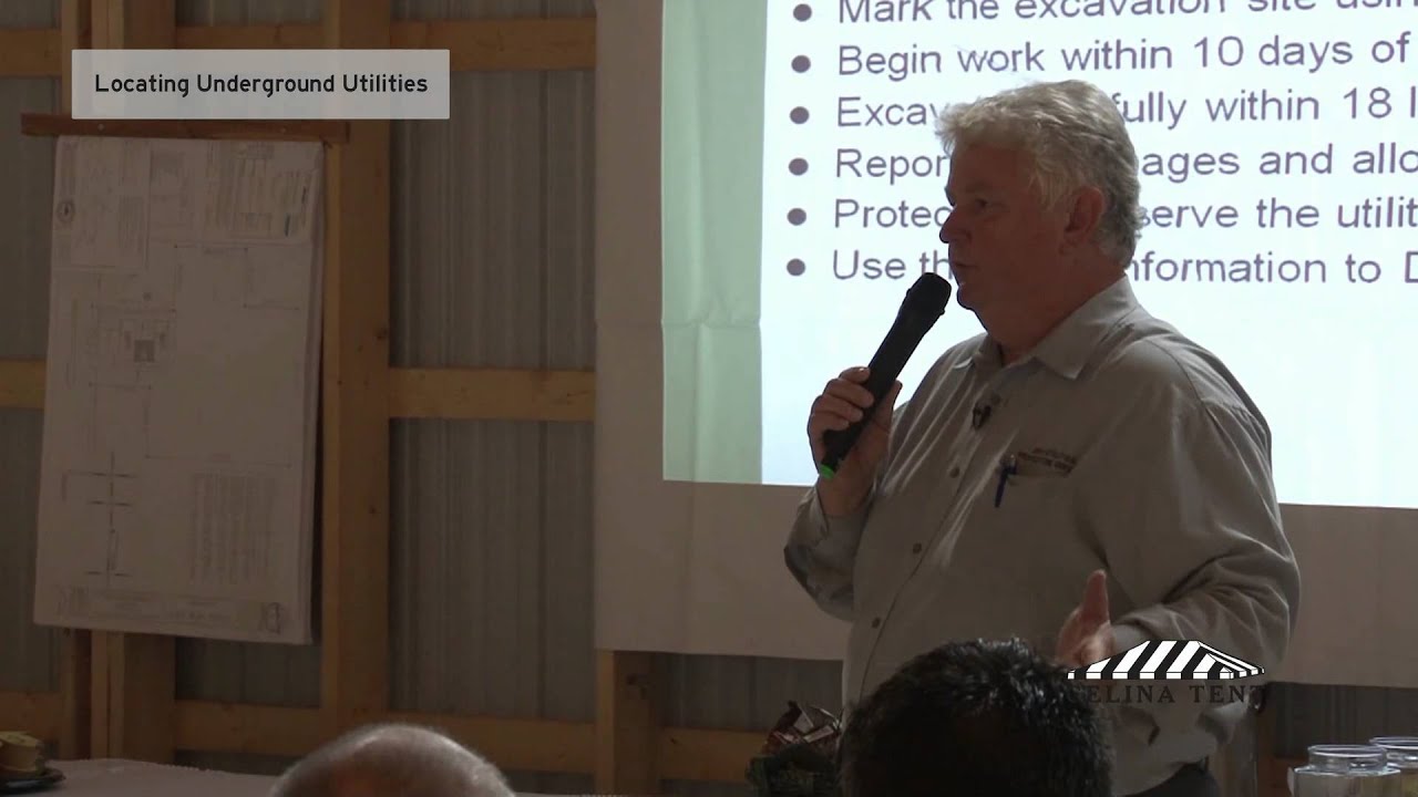 Locating Underground Utilities - Call Before You Dig.