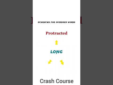 overused words Synonyms #crashcourse #english #englishlanguagelearning #englishvocab