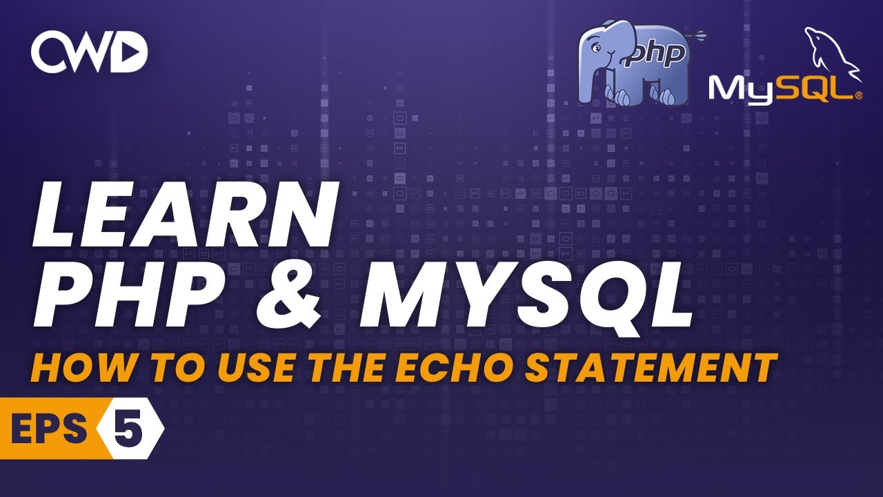 Using the echo statement | PHP for beginners | Learn PHP | PHP Programming | Learn PHP in 2020