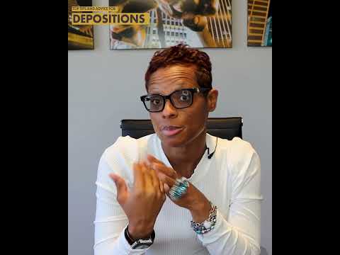 Tips for a Deposition