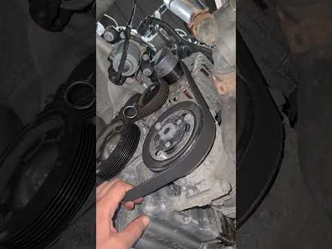 volkswagen engine easy belt replacement