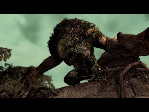 Castlevania Lords of Shadow: Boss #2 Swamp Troll ( Knight Mode )