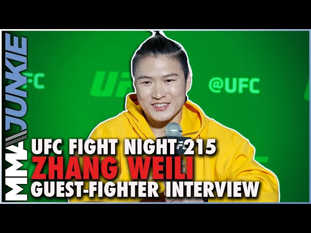 UFC Strawweight Champion Zhang Weili discusses potential opponents for ...