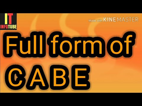 Full form of CABE | What is CABE