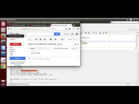 GMail(smtp.gmail.com) using C programming SSL