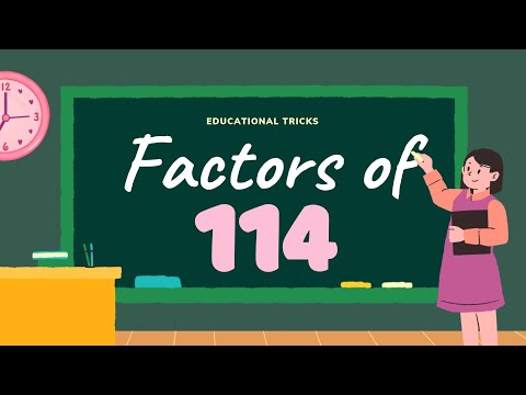 Factors of 114||what are the factors of 114?||how to find factors of 114?||factors of a number