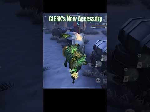 Clerk's New Accessory is Awesome!! #identityv #idvgame #idvshorts