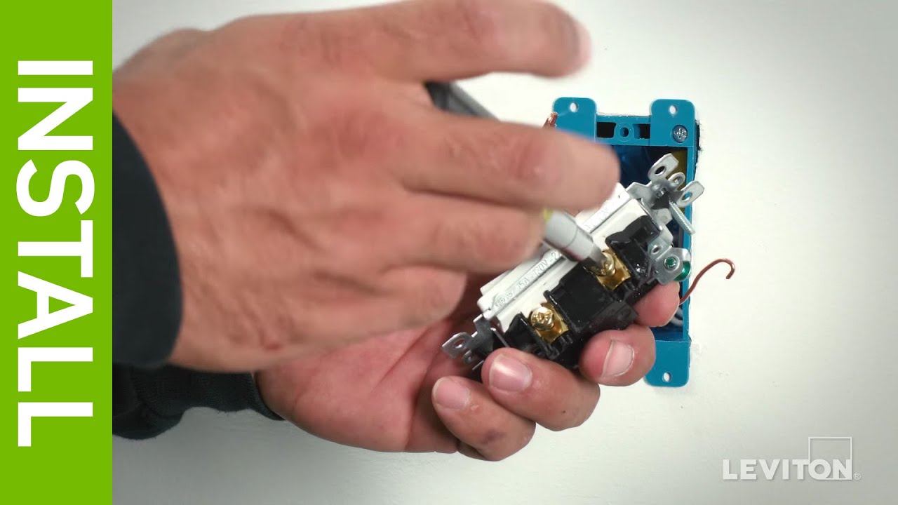 Leviton Presents: How to Wire a Device Using the Side Wiring Method