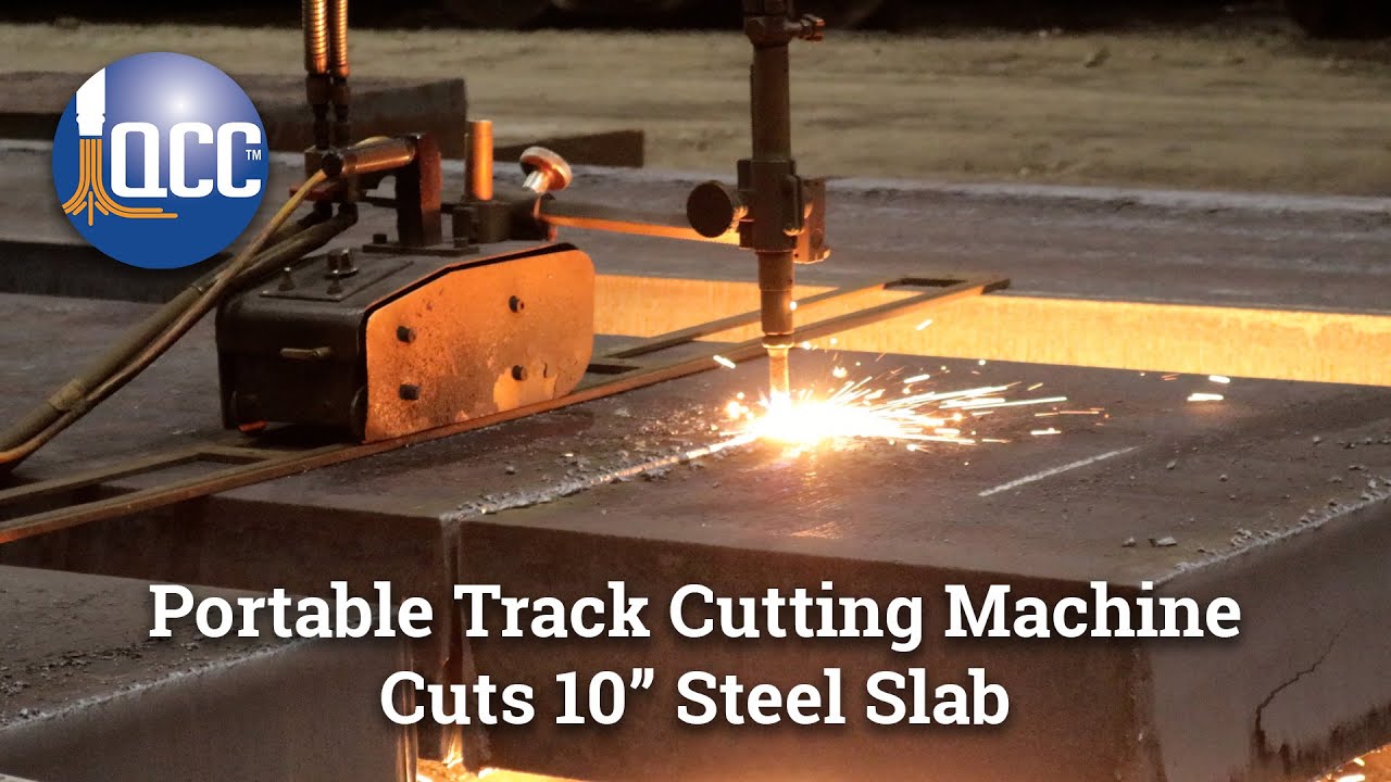 Portable Track Cutting Torch Cuts 10