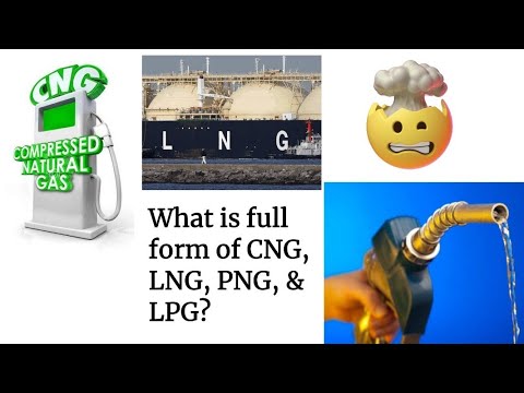 What is full form of CNG, LNG, PNG, LPG? 😃