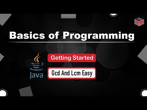Gcd And Lcm | Getting Started | In English | Java | Video_16