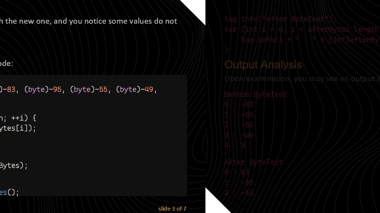Understanding Why bytes Data Changes During Conversion to String in Java
