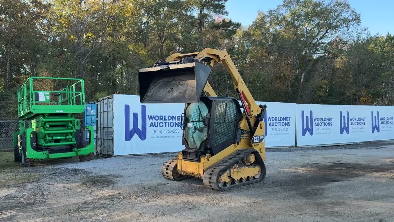 2015 CATERPILLAR 259D SKID STEER LOADER-252280