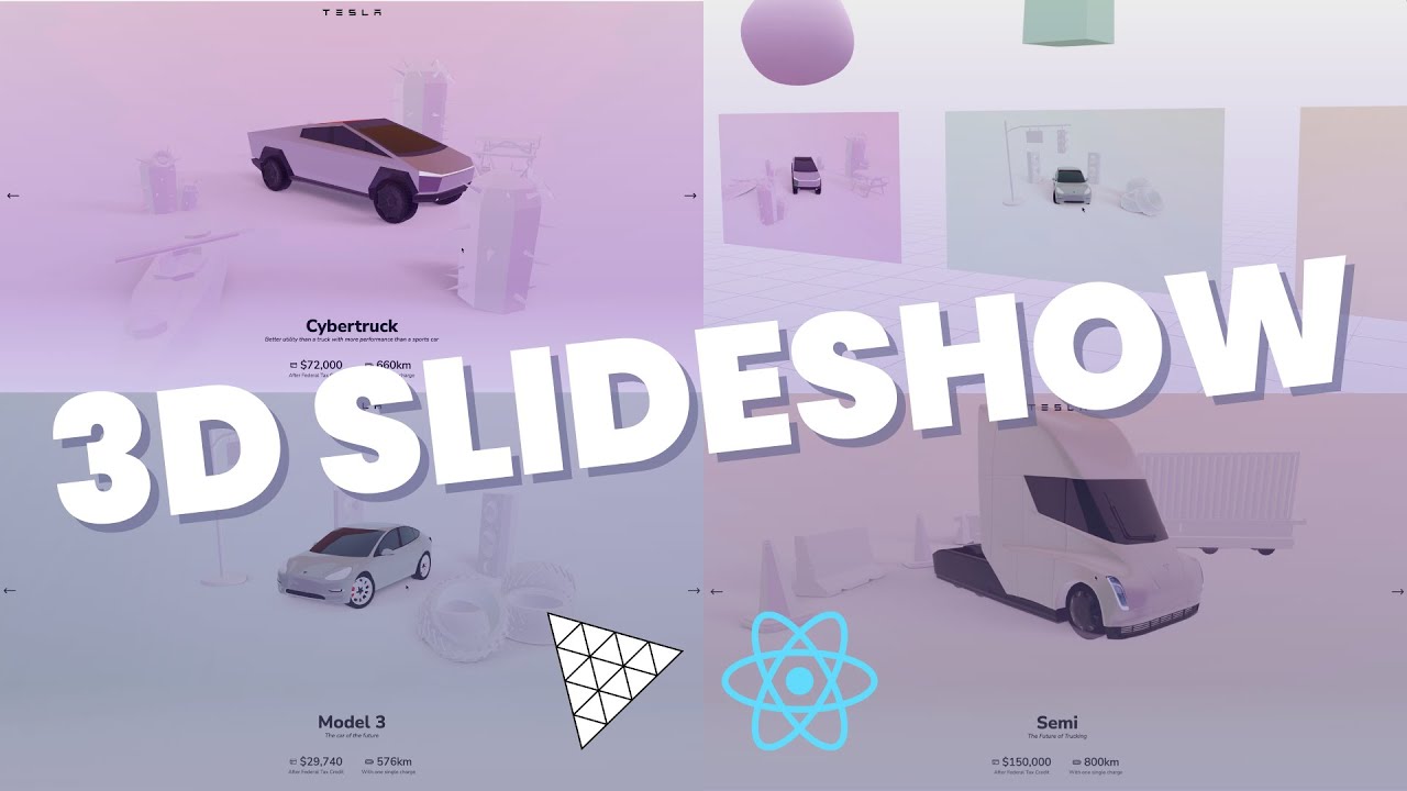 How to Build a 3D Slideshow with React Three Fiber - Wawa Sensei