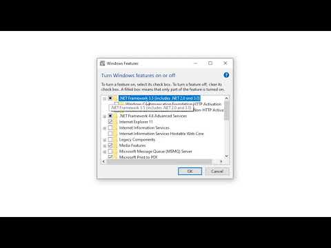 Install NET 3 5 Windows 10