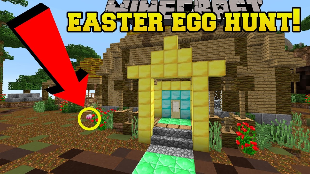 Minecraft: EASTER EGG HUNT!!! - Custom Map