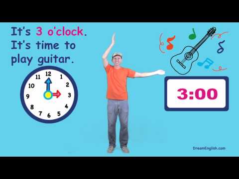 What Time Is It? Song for Kids | Preschool, Kindergarten, Learn English Children