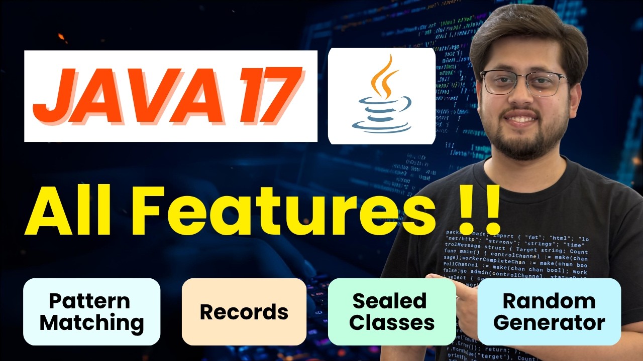 Java 17 Complete Guide | Records, Sealed Classes, Pattern Matching Explained