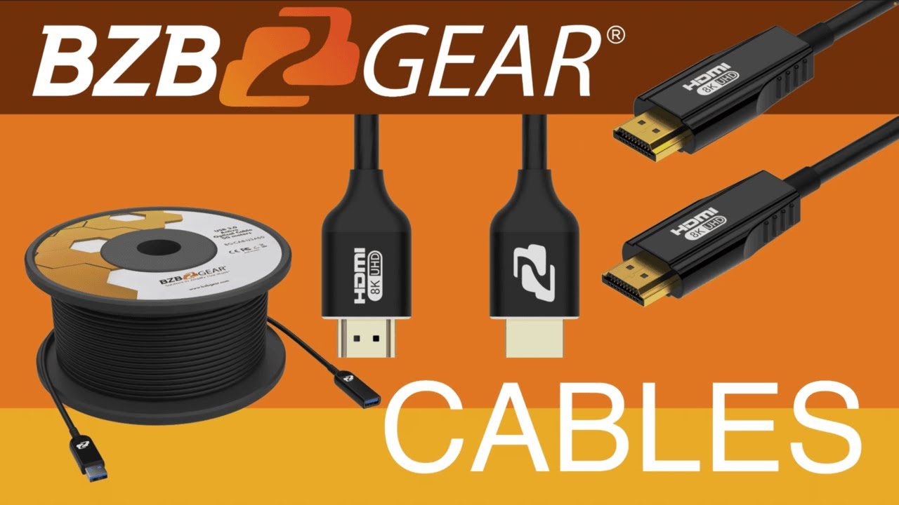 Discover BZBGEAR’s Top-Tier Cabling Solutions for Ultimate Connectivity