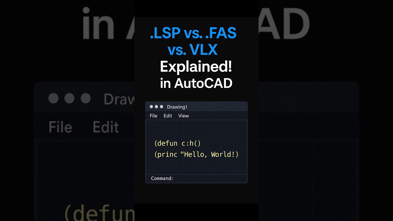 The Ultimate Guide to AutoCAD Lisp File Types