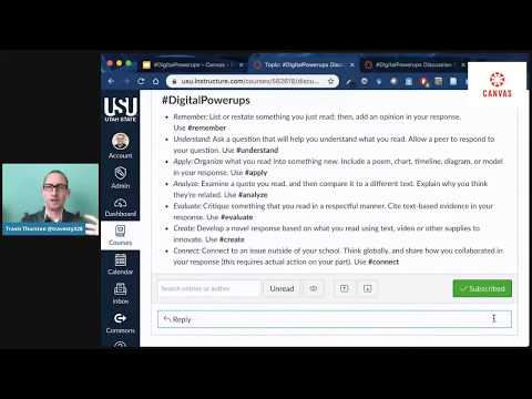 Online Discussions with Canvas LMS |Canvas | Instructure
