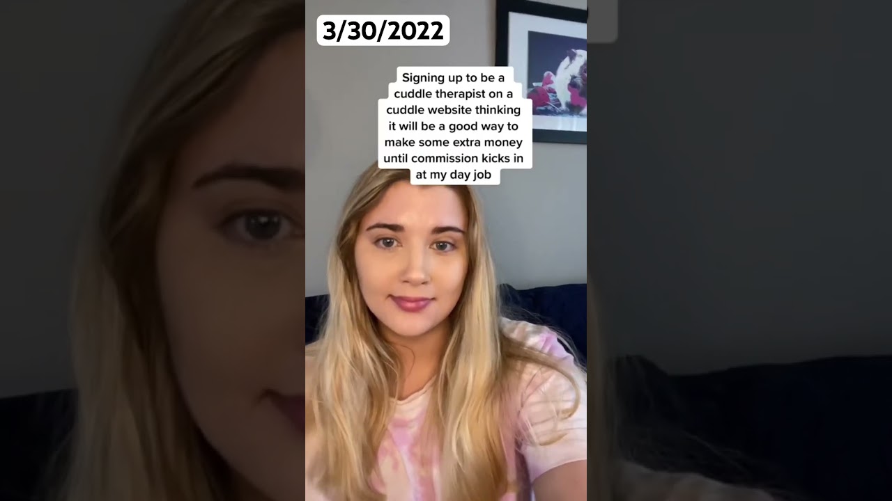 How I became  a cuddle therapist (the short version)