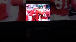 Former Alabama Crimson Tide All American Football Player Forrest Gump's first career kickoff return