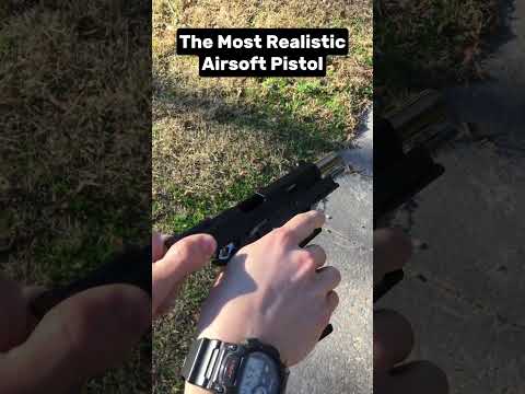 The Most Realistic Airsoft Pistol #shorts #airsoft