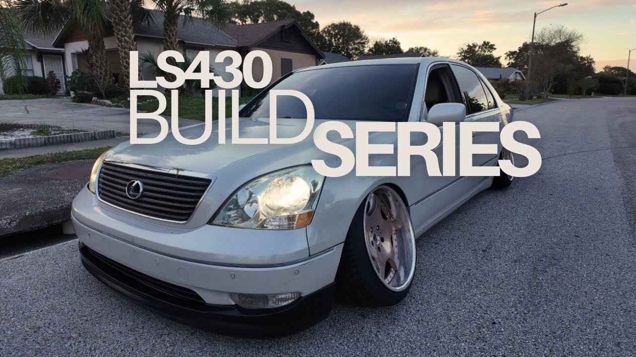 BIG Camber on the Lexus LS430