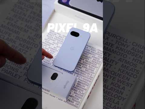 NEU Google Pixel 9a UNBOXING – Lila