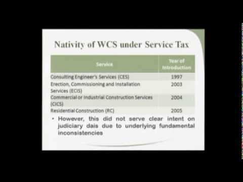Presentation - Works Contract Services by Jugal Thakkar - CA National Convention, Ahmedabad