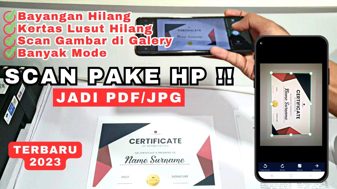 Cara Scan Dokumen dan Foto Cuma Pakai HP Android