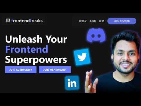 Unleash Frontend Superpower: Frontend Freaks Discord & Website Launch