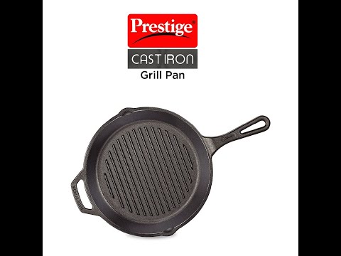 Reasons to Buy , Review Images of Prestige Cast Iron Grill Pan 250 mm, Best Grill Pan 2022