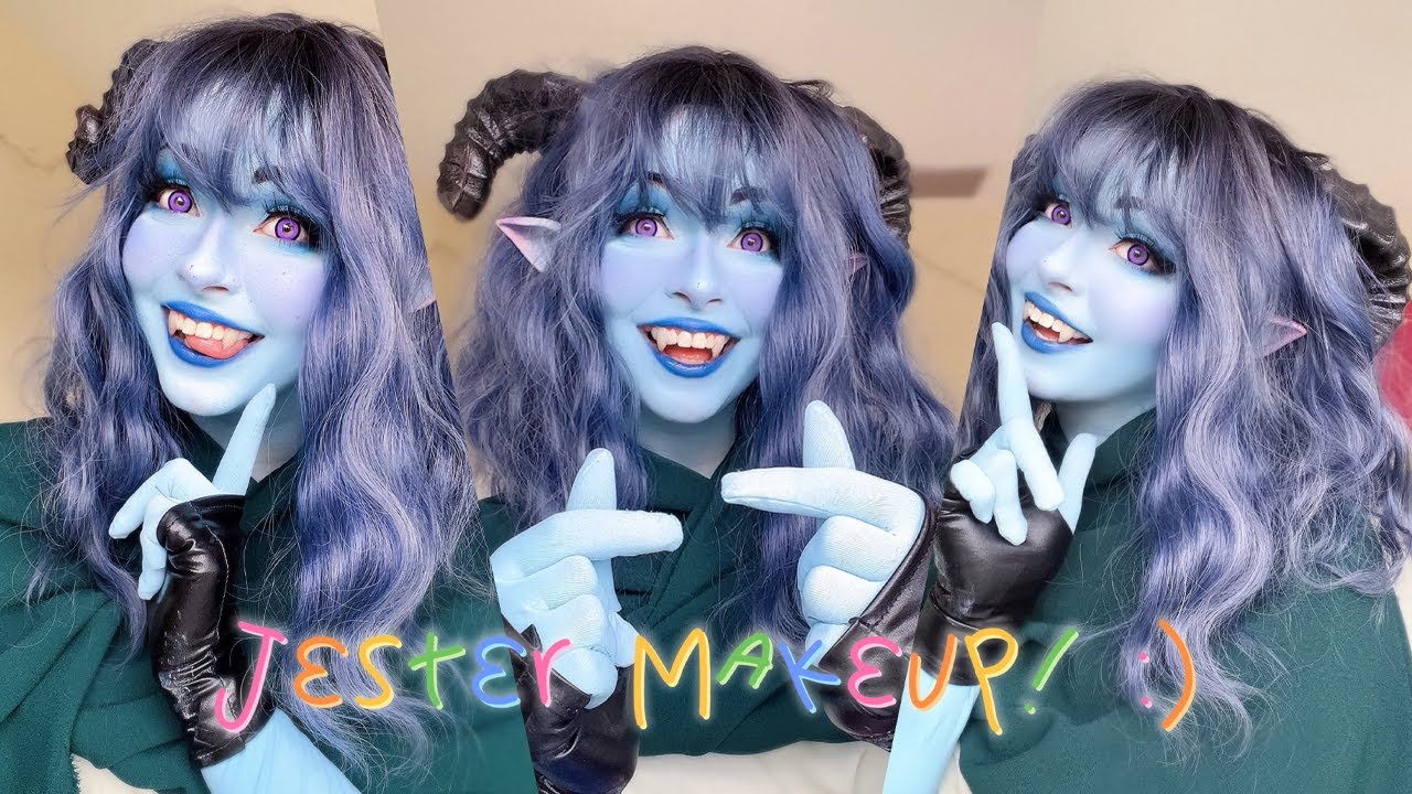 jester lavorre (critical role) makeup ! | GRWM 💄