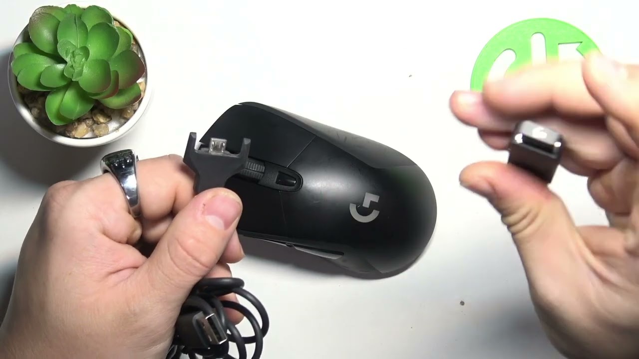 How to Connect Logitech G703 Mouse to a PC?