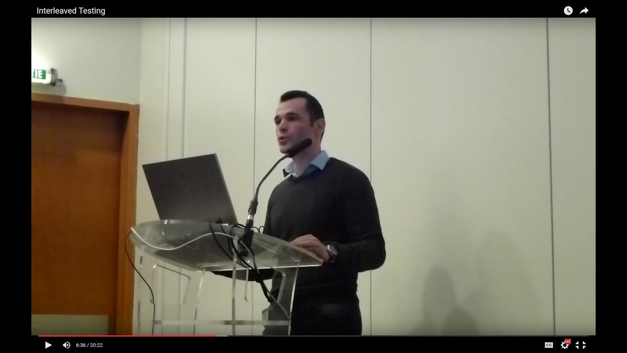 Automatic interleaving for testing distributed systems