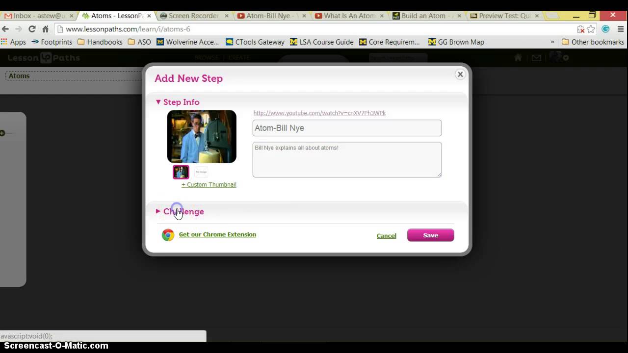 Lesson Paths Tutorial