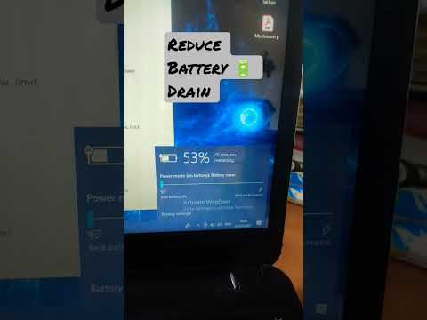 reduce #laptop #battery #drain #batterydrain solution