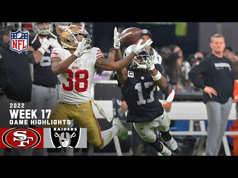 San Francisco 49ers vs. Las Vegas Raiders | 2022 Week 17 Game Highlights