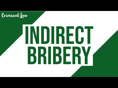 [Article 211] Indirect Bribery: Criminal Law Discussion
