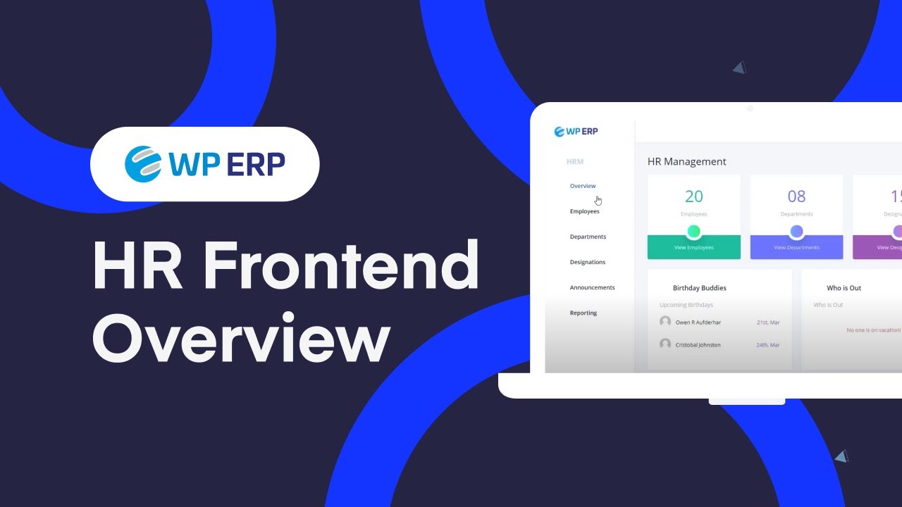 Get an Overview of WP ERP HR Frontend Extension