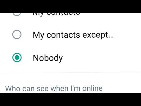 how to hide last seen and online On WhatsApp || #shortsfeed