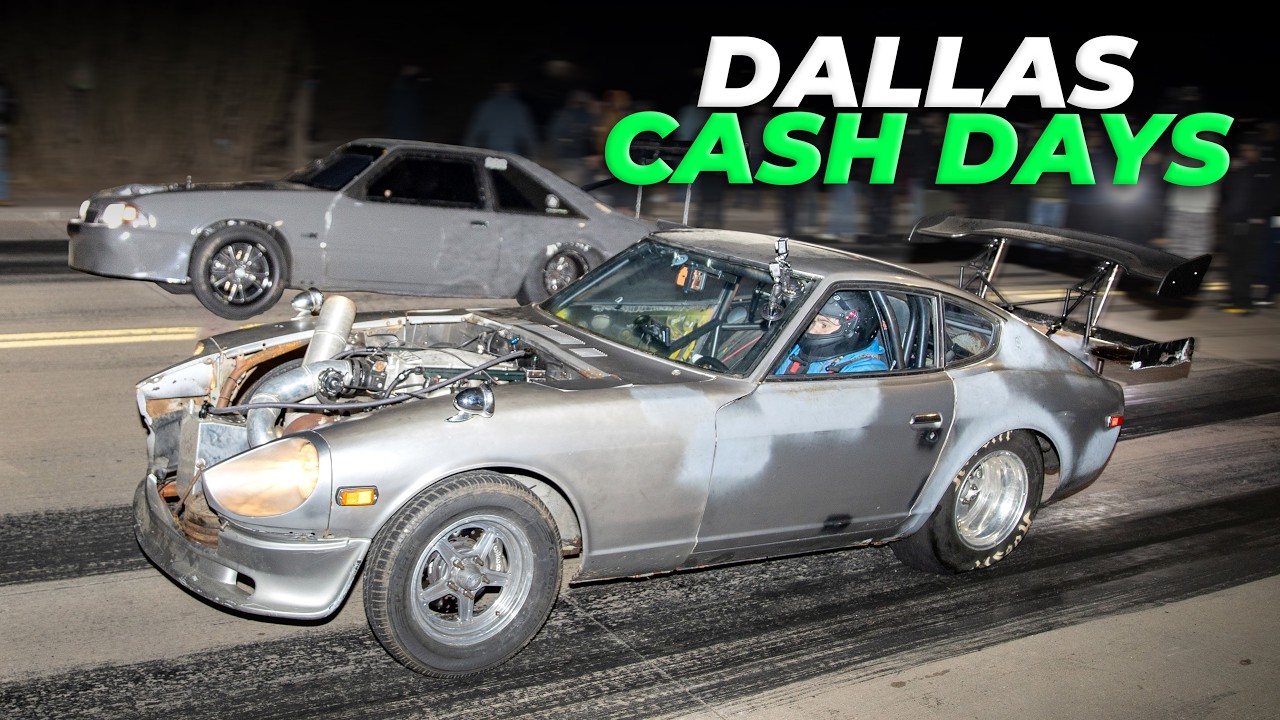 Street Racers BATTLE TRACTION on Cold Texas Streets (1500-2000hp Cash Days)