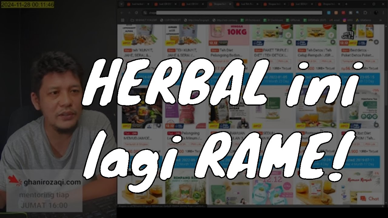 Herbal Apa ya yang LAGI RAME di Shopee? Cara Membaca Tren Produk untuk Jualan Online di Shopee