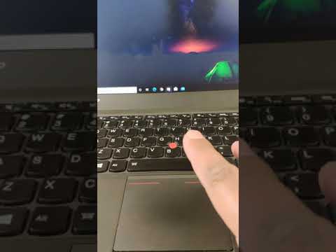 how to operate lenovo synaptic touchpad