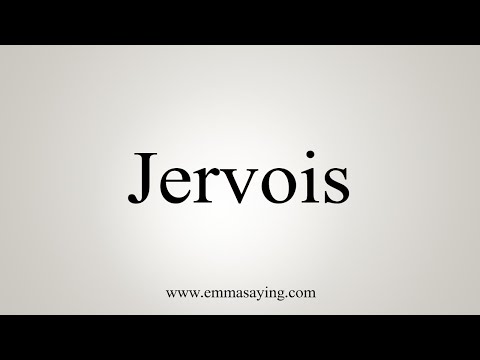 How To Say Jervois