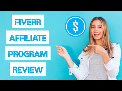 Fiverr Affiliate Program For Beginners | Honest Review