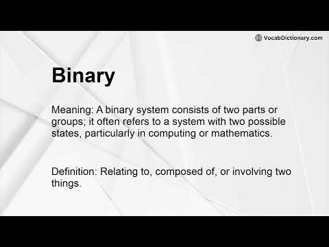Binary Meaning